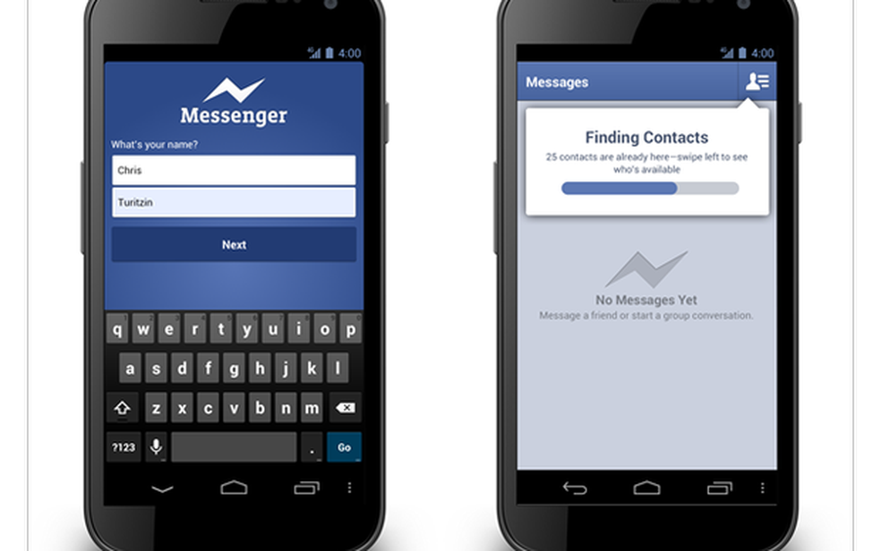 Facebook Messenger para Android imita WhatsApp e adota telefone como login