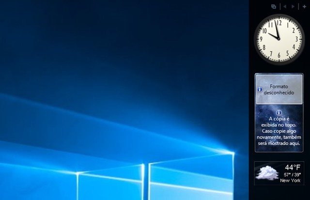 Como adicionar widgets no Windows 10