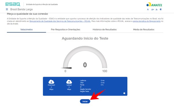 Teste de velocidade Anatel: como fazer e descobrir se sua Internet é rápida