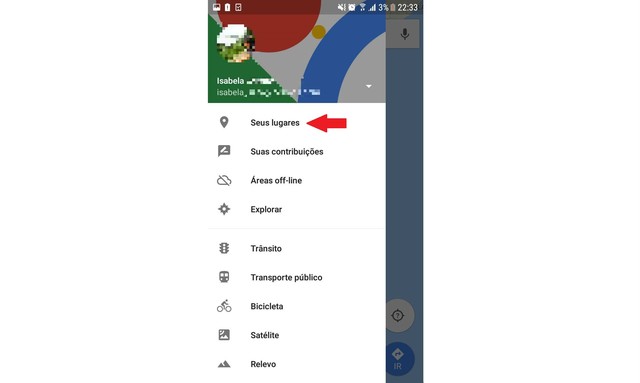 Como usar mapa personalizado do My Maps no Google Maps