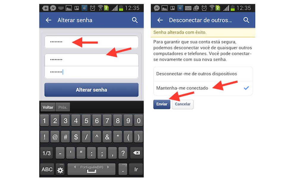 Como mudar a senha do Facebook pelo PC, celular Android e iPhone