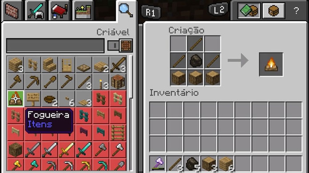Como fazer carvão vegetal no Minecraft