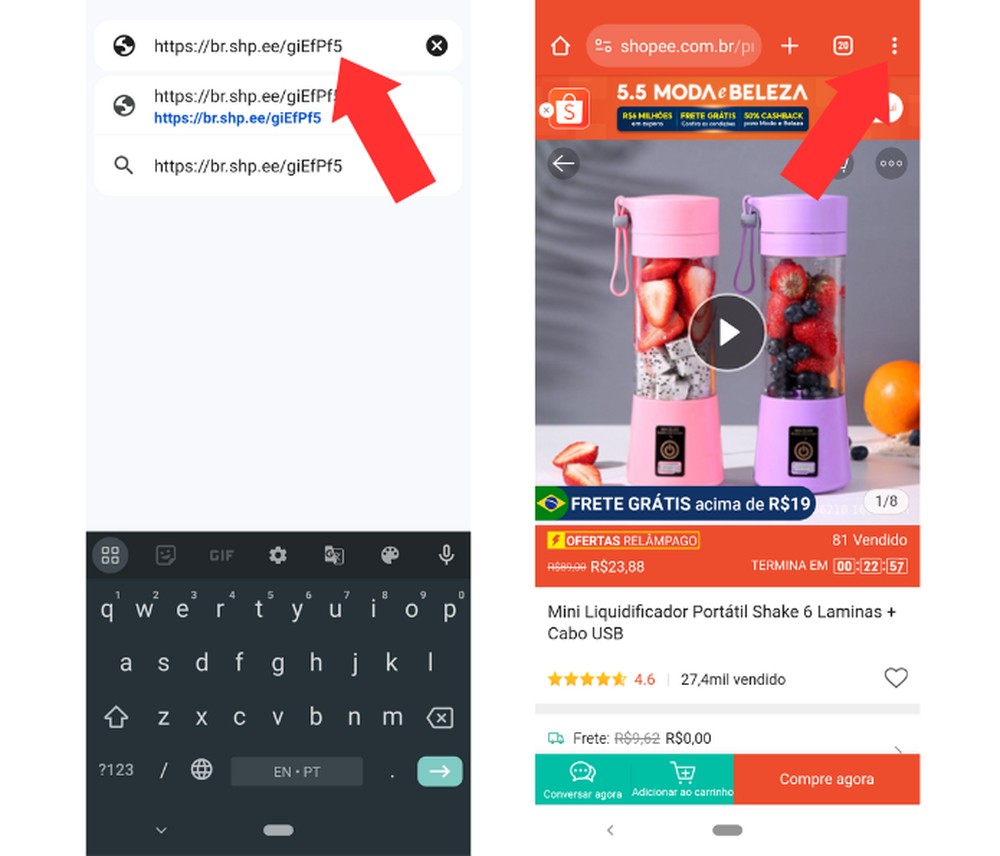 Como baixar vídeos da Shopee no Android? Confira o tutorial