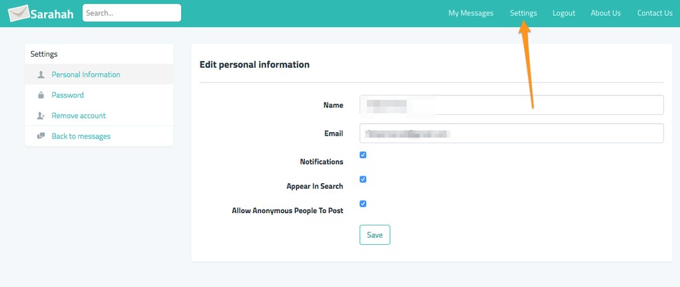 Como usar o Sarahah na PC sem precisar baixar nada