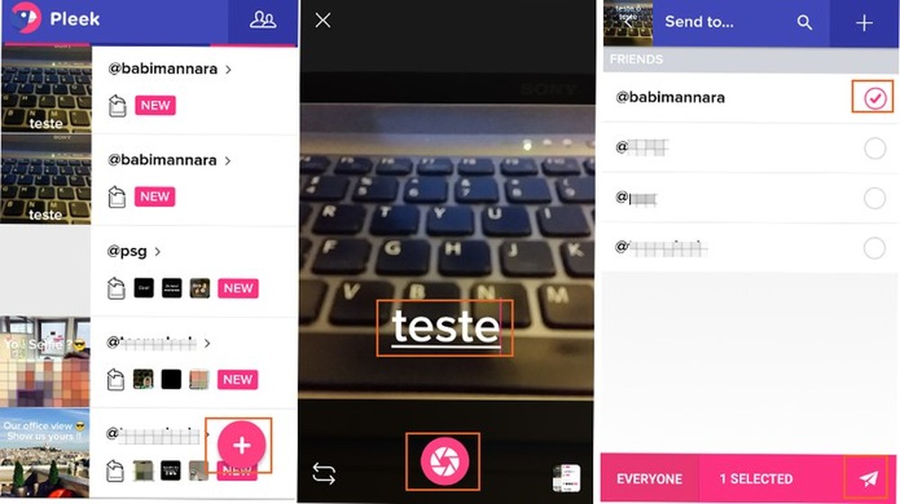 Veja como usar o aplicativo Pleek, a rede social de selfies
