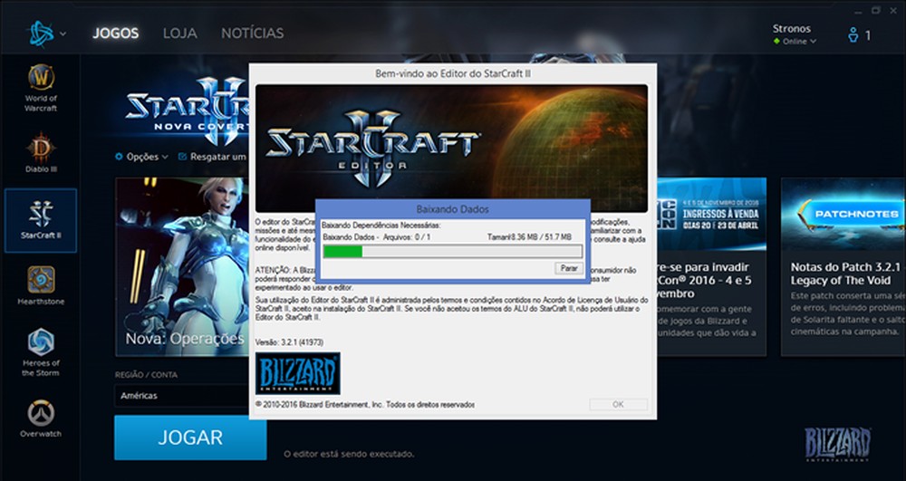 Como fazer o download do editor de mapas de StarCraft 2