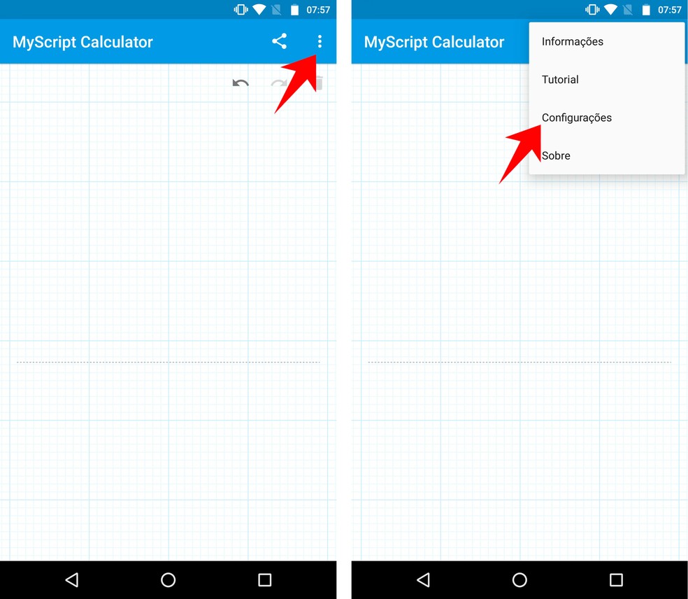 Como usar o MyScript Calculator, app para aprender matemática