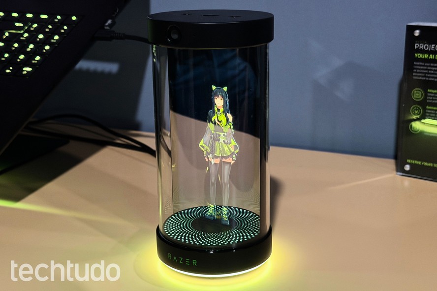 Razer anuncia IA de mesa no estilo 'Blade Runner' para público gamer