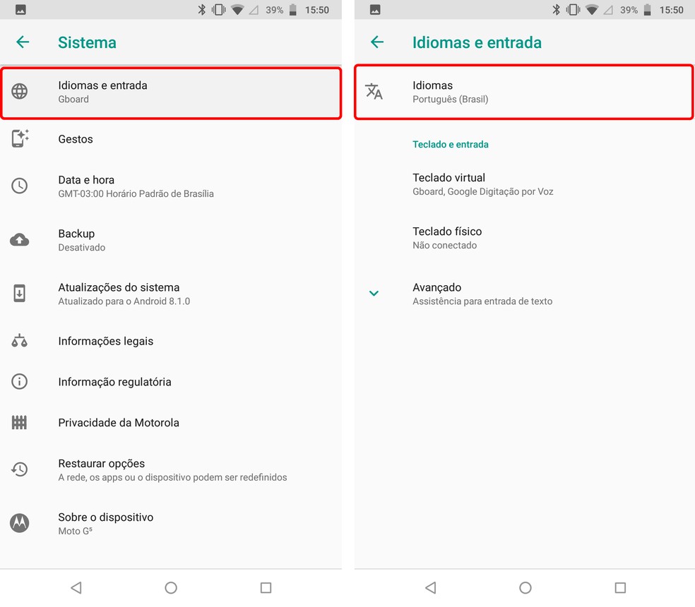 Como mudar o idioma do WhatsApp