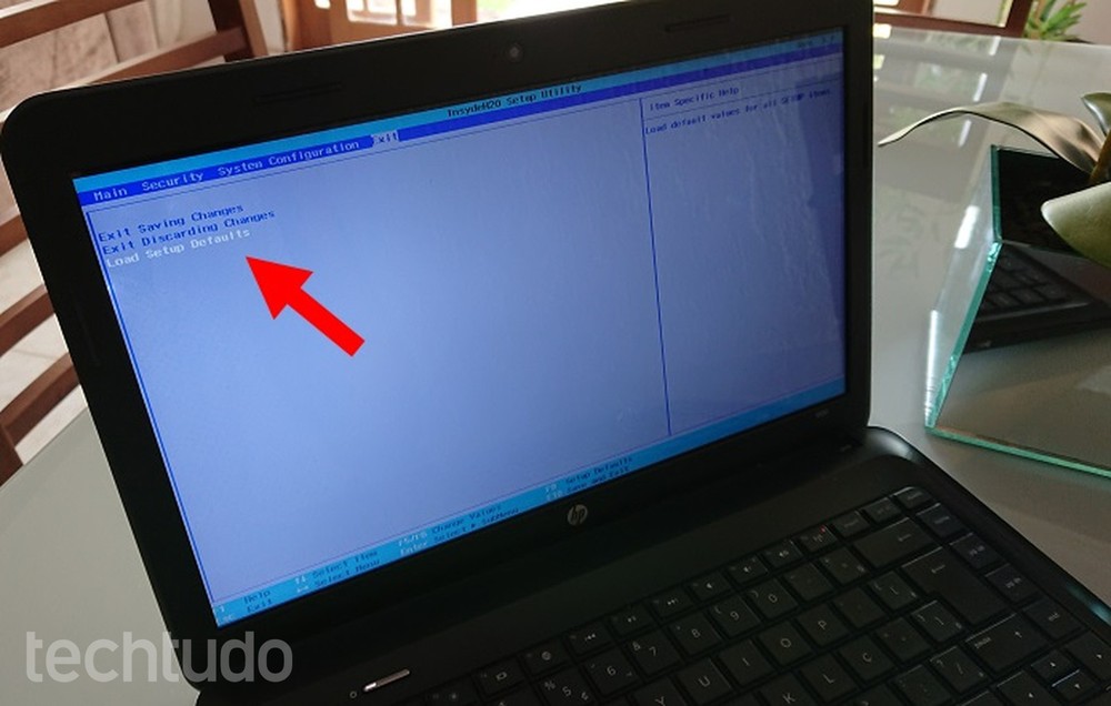 Como resetar a BIOS de um notebook da HP