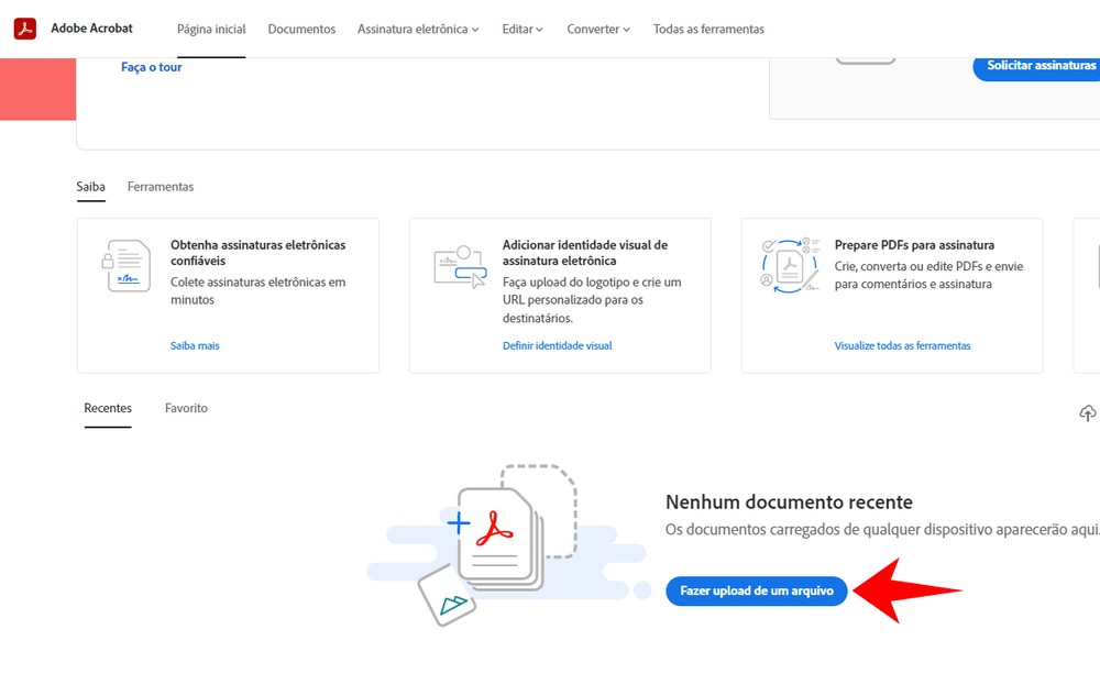 Adobe Sign: como assinar documento digitalmente de graça pelo site