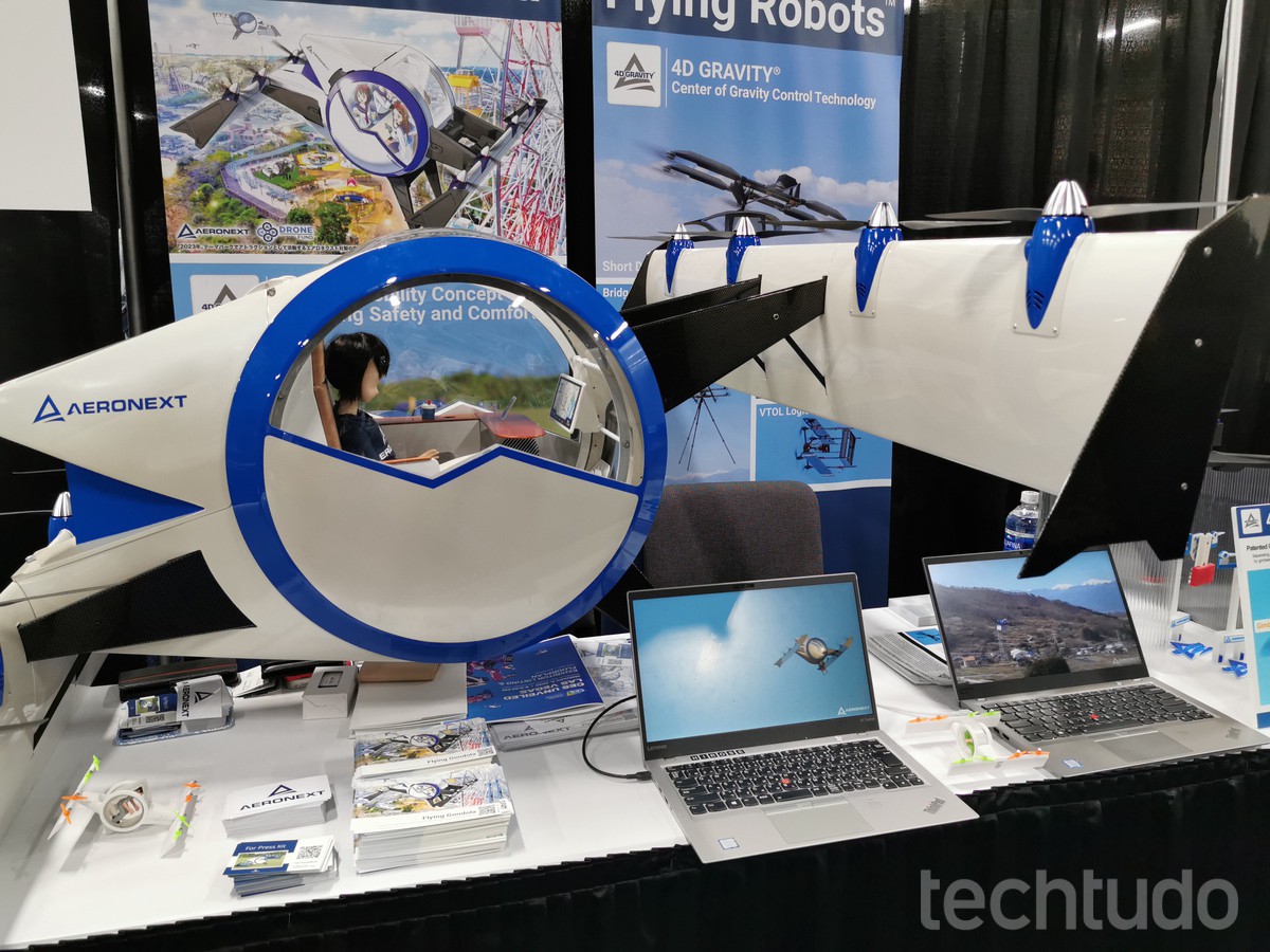 Novo drone Flying Gondola é controlado remotamente e transporta pessoas