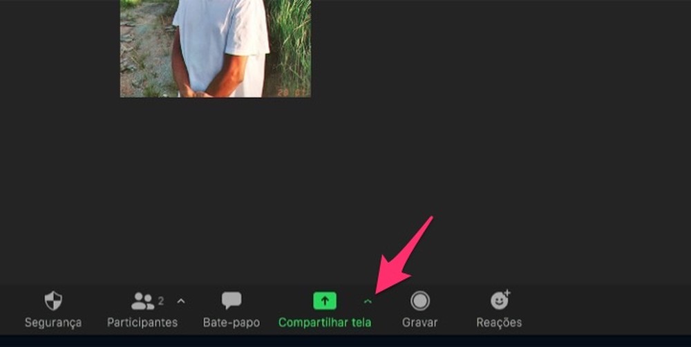 Como compartilhar tela no Zoom pelo PC