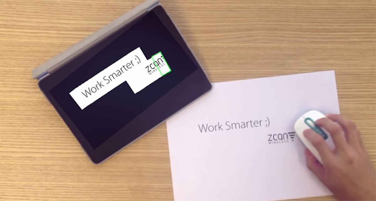 Zcan Wireless: mouse sem fio funciona como scanner também; confira