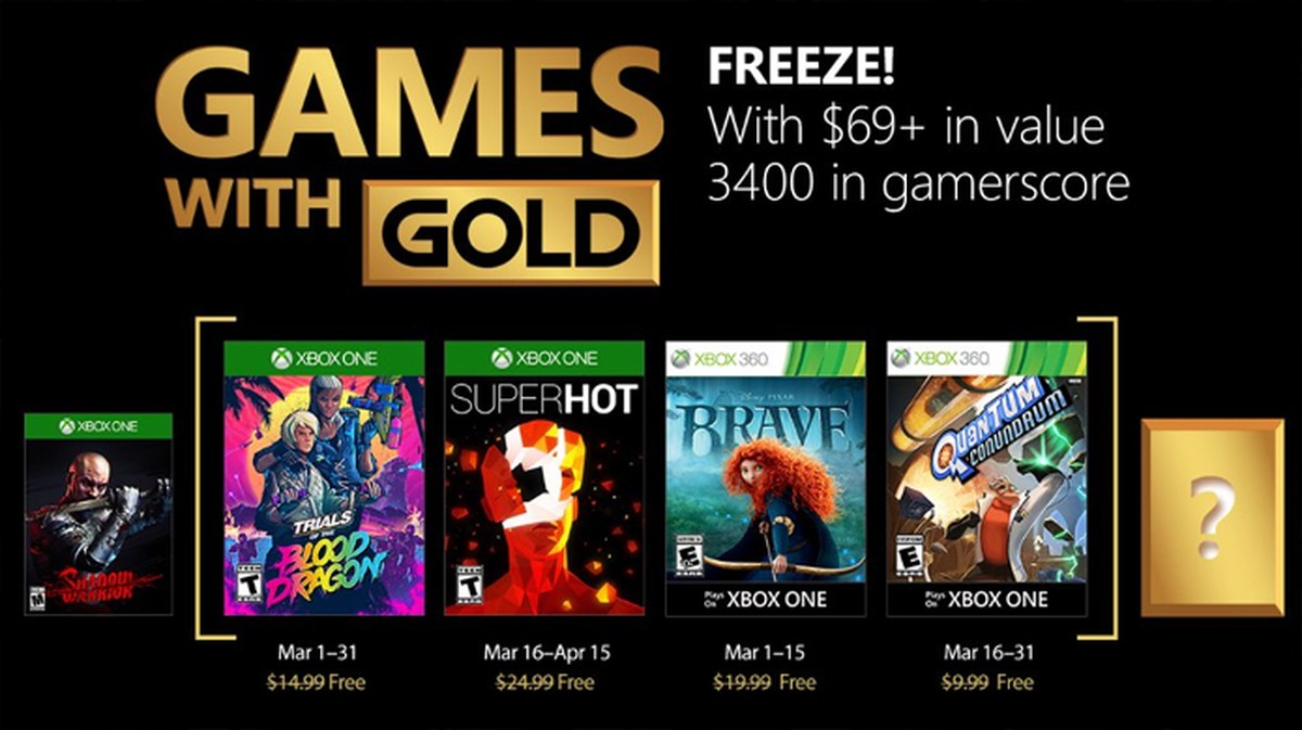 Trials of the Blood Dragon e Super Hot serão grátis do Xbox em março