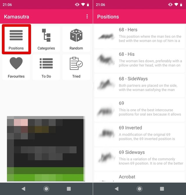 Kamasutra Sex Positions: como usar app para apimentar a relação