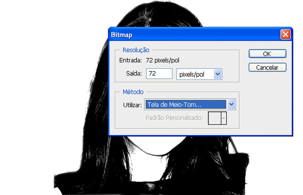 Aprenda como fazer o efeito Bitmap no Photoshop
