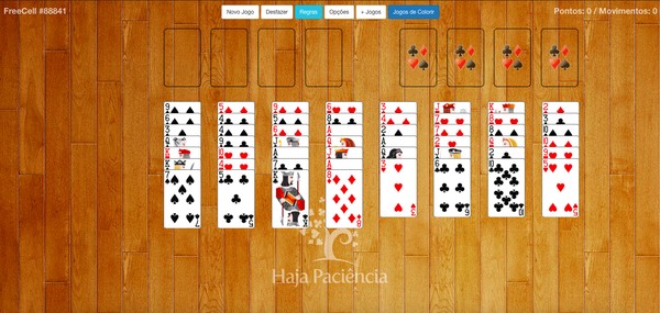 Como jogar Freecell online grátis no PC e no celular