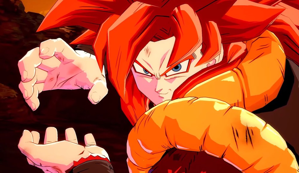 Dragon Ball FighterZ apresenta Gogeta SSJ4 em trailer nostálgico