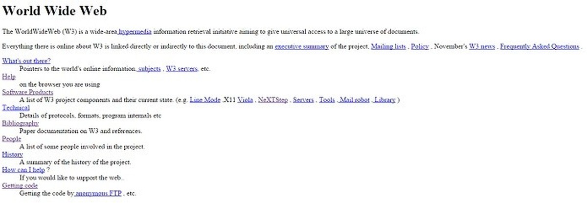 Conheça a história do primeiro site publicado na Internet: ‘The Project’