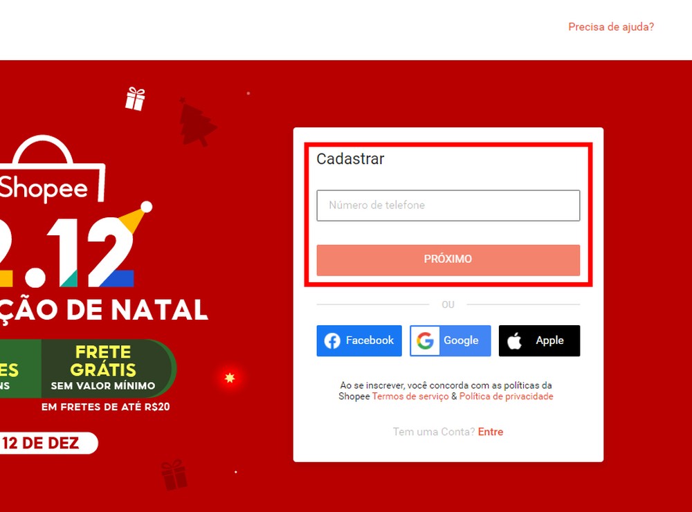 Como comprar na Shopee Brasil