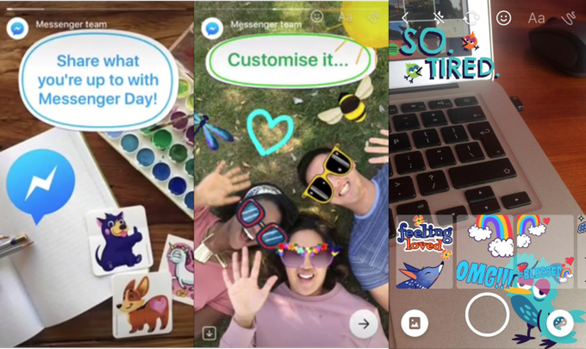 Facebook Messenger testa sua própria versão do Stories, do Snapchat