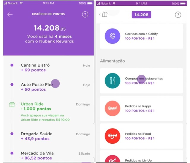 Nubank Rewards compensa? Veja comparativo com o programa C6 Bank Átomos