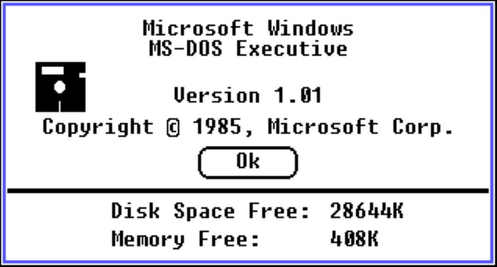 Qual foi a primeira versão do Windows? Relembre o começo do sistema