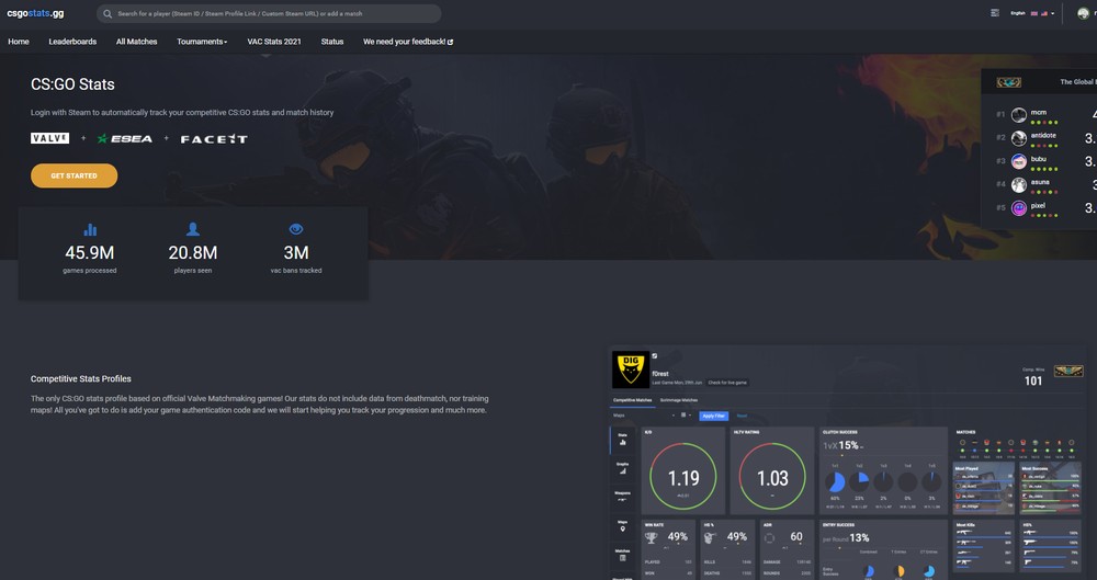 CS:GO Stats: saiba como usar o site para ver suas estatísticas no jogo