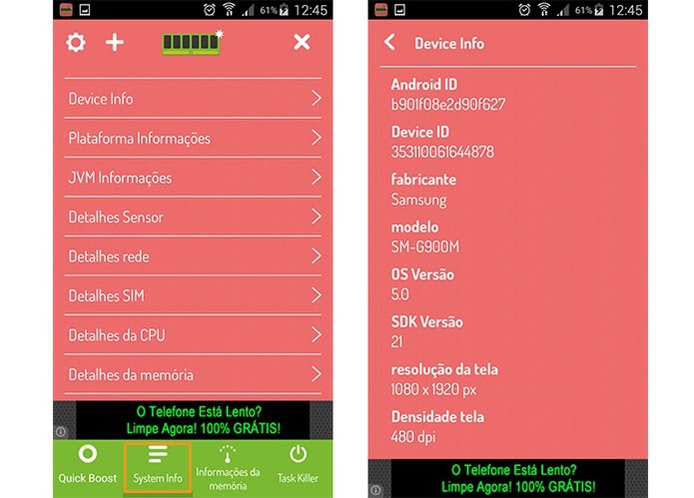 Otimize o Android com o app Memory Cleaner e deixe o smart mais rápido