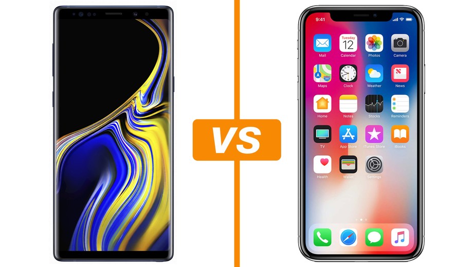 Galaxy Note 9 vs iPhone X: comparativo traz detalhes de ficha técnica