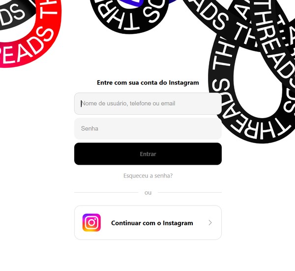 Threads na Web: como usar a rede social no desktop