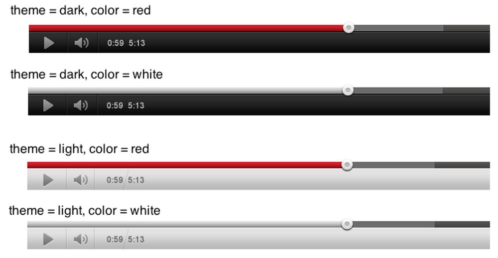 Como personalizar as cores do Player do YouTube