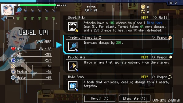 HoloCure: veja gameplay e requisitos do roguelike com 'VTubers'