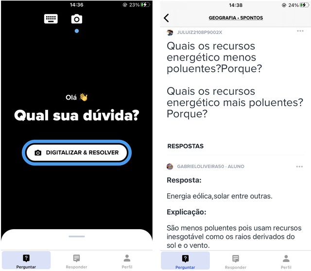 Quatro aplicativos de resposta para estudar em casa para provas