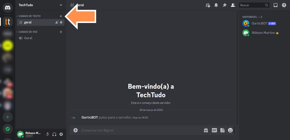 Como usar o GarticBOT no Discord