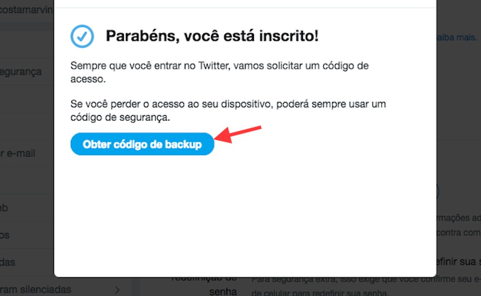 Como usar a verificação em duas etapas do Twitter