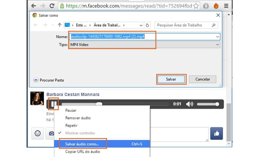 Como baixar áudio e músicas do Facebook