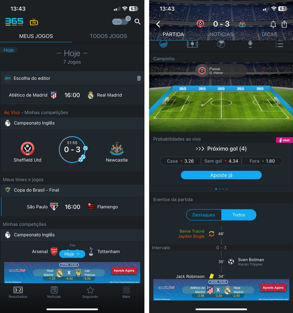 Aplicativo de futebol: conheça os 12 melhores apps para baixar