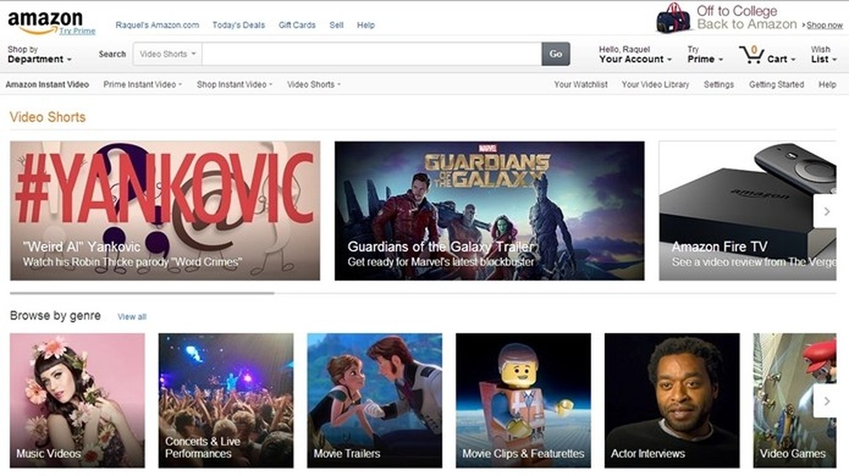 Amazon lança sua própria versão do YouTube, o Video Shorts; conheça