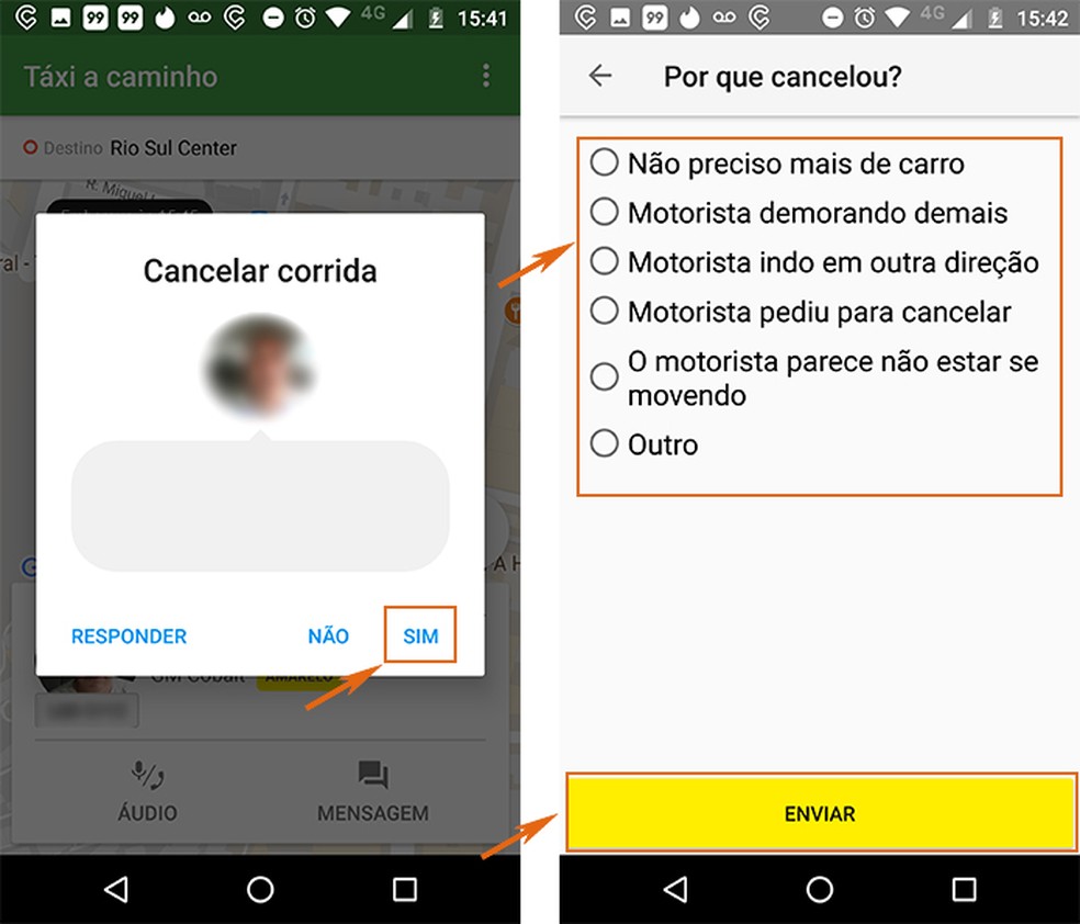 Cancelar corrida sem pagar taxa? Conheça as regras de Uber, Cabify e 99