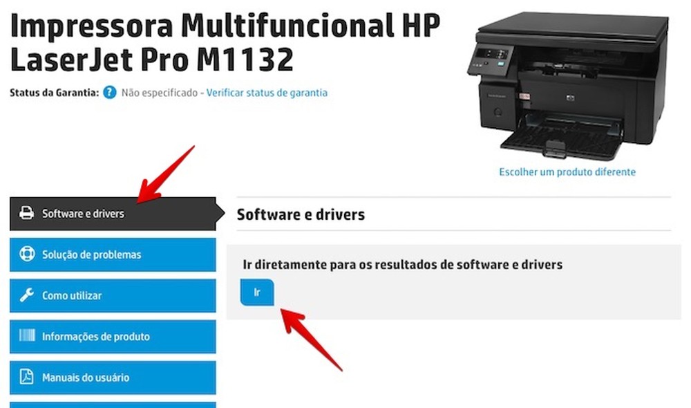 HP Laserjet M1132: como fazer download e instalar driver da impressora