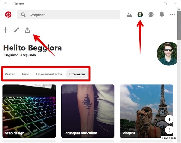 Pinterest ganha aplicativo para Windows 10; veja como baixar e usar