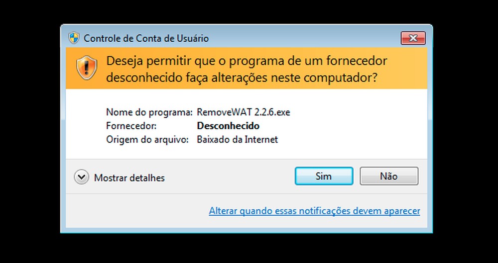 Como remover o WAT do Windows 7