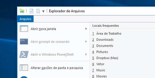 Mais de dez maneiras de abrir o Prompt de Comando no Windows 10