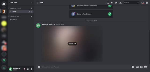 Como colocar spoiler no Discord