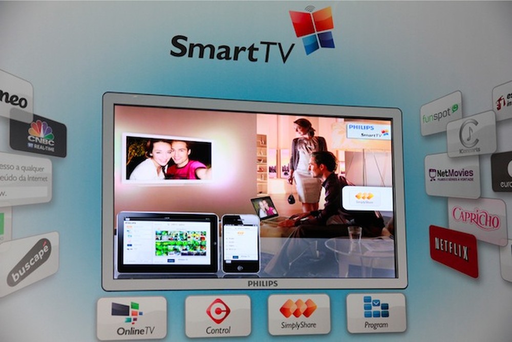 Philips apresenta nova linha de Smart TVs 2012