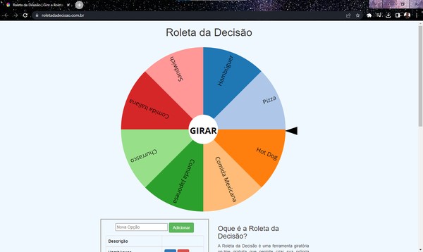 Roleta online: veja cinco sites para sorteios na web