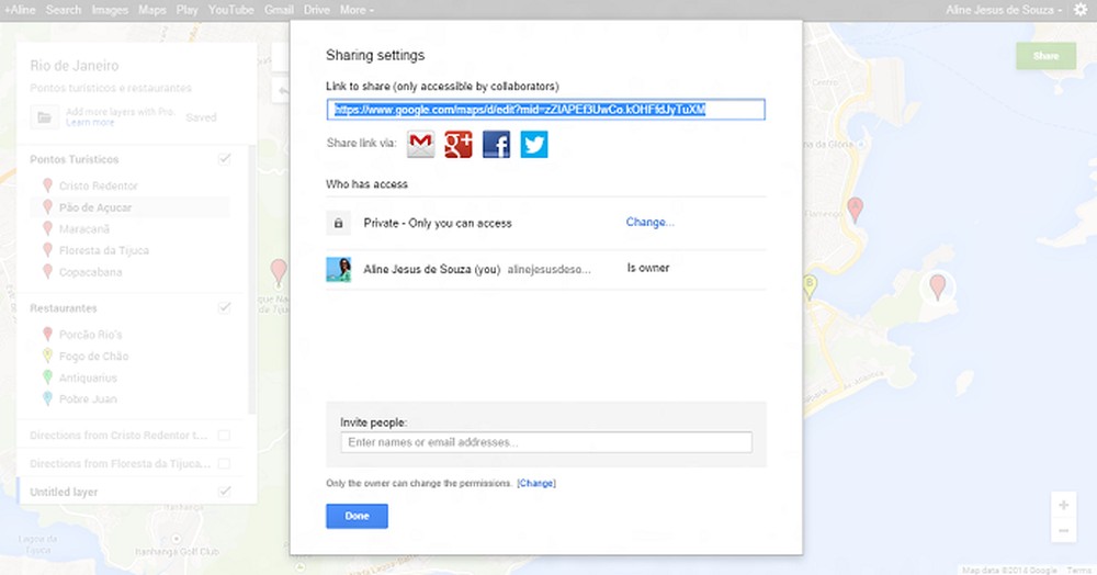 Como usar o My Maps para criar mapas pessoais e guias de viagem
