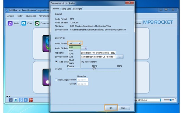 Como baixar, instalar e usar o MP3 Rocket